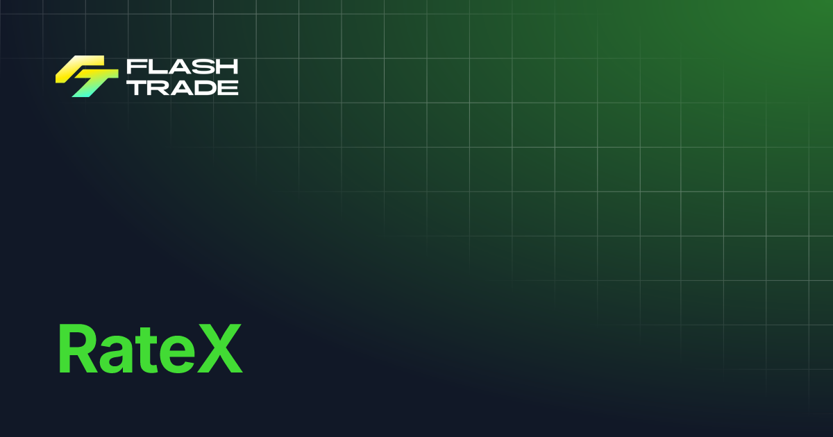 RateX | 日本語 🇯🇵 | Flash Trade