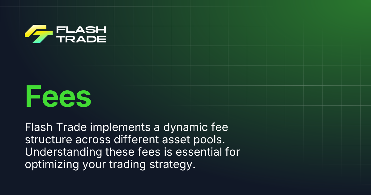 Fees | Flash Trade